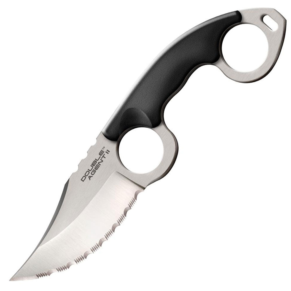 Cold Steel Double Agent II Fixed Blade (Serrated)