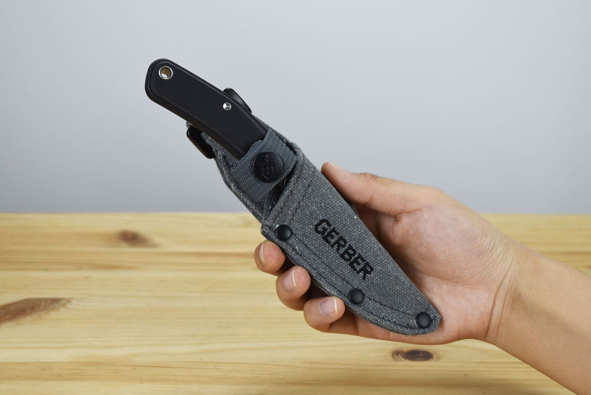 Gerber Downwind Caper Fixed Blade (Black)